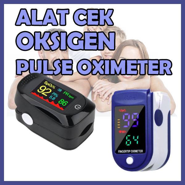 Oximeter Alat Cek Pengesan Oksigen Badan Medical Fingertip Body Pulse ...