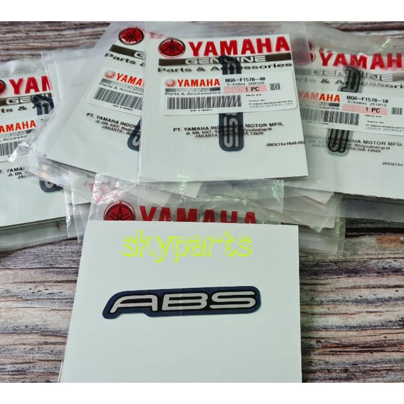STICKER ABS YAMAHA XMAX NMAX ORIGINAL 1PCS | Shopee Malaysia