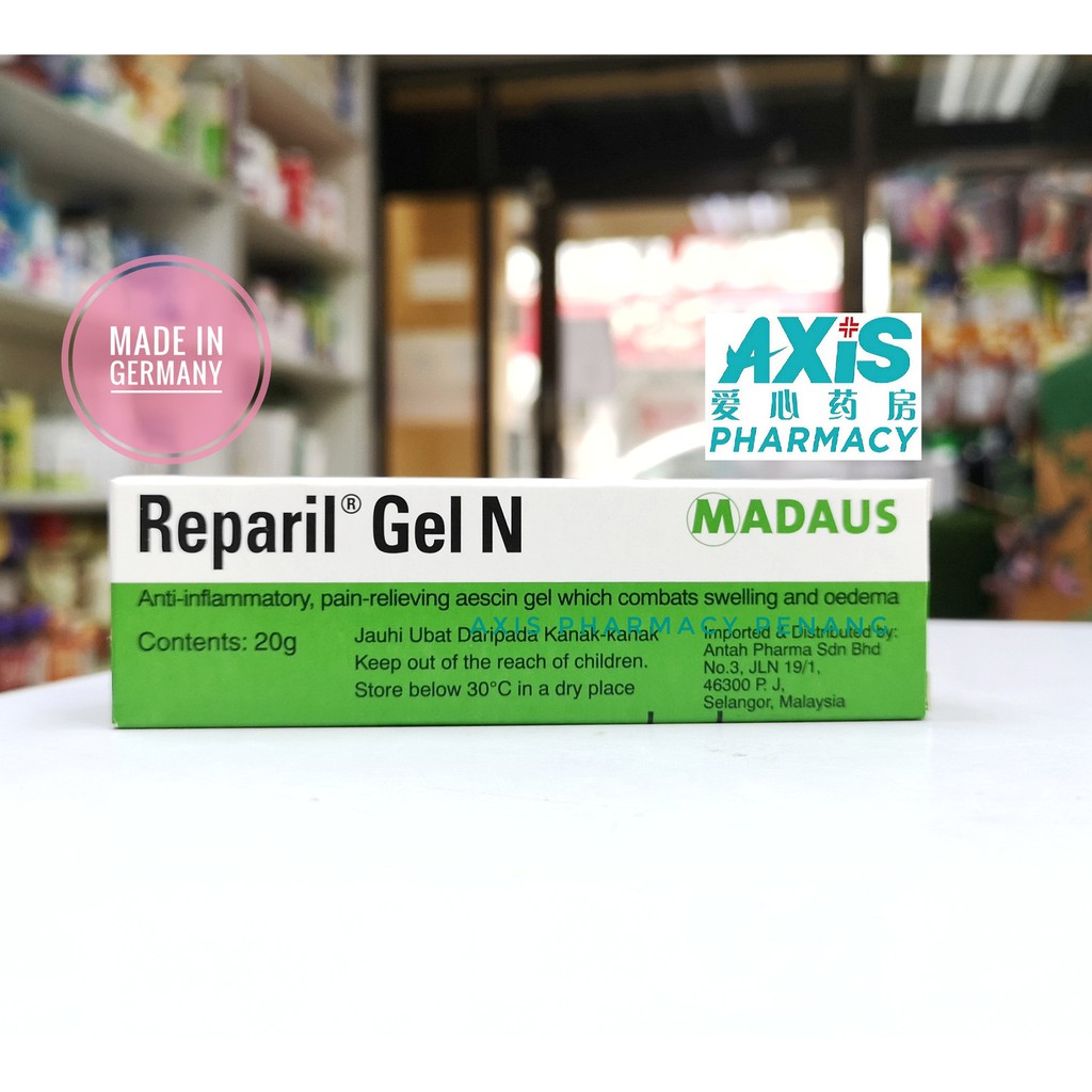 REPARIL-N GEL(Aescin, diethylamine salicylate) Made in Germany Exp:04/ ...