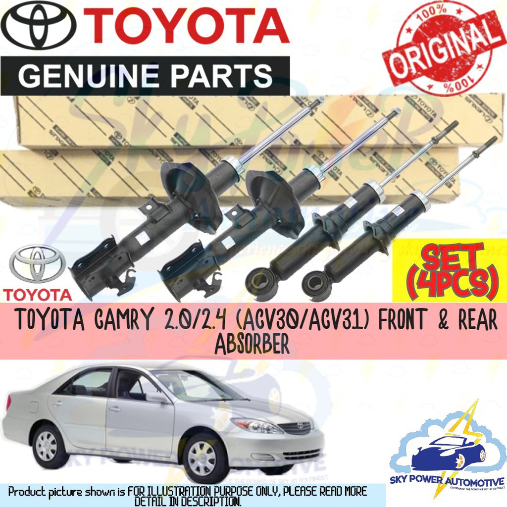 TOYOTA CAMRY (ACV30/ACV31) 2.0/2.4 100% ORIGINAL (GENUINE) SHOCK ...