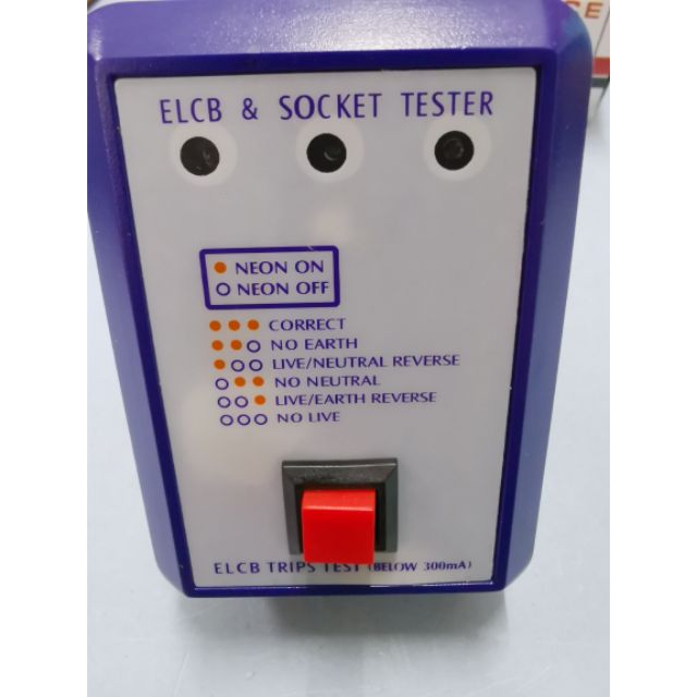 Star Max 13A ELCB & Socket Tester 300mA | Shopee Malaysia