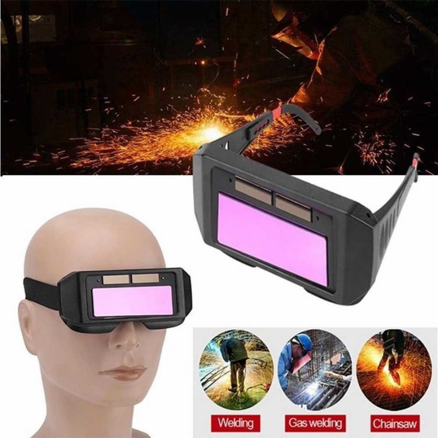 Welder Glasses Anti Glare Solar Automatic Welding Glasses Welding ...