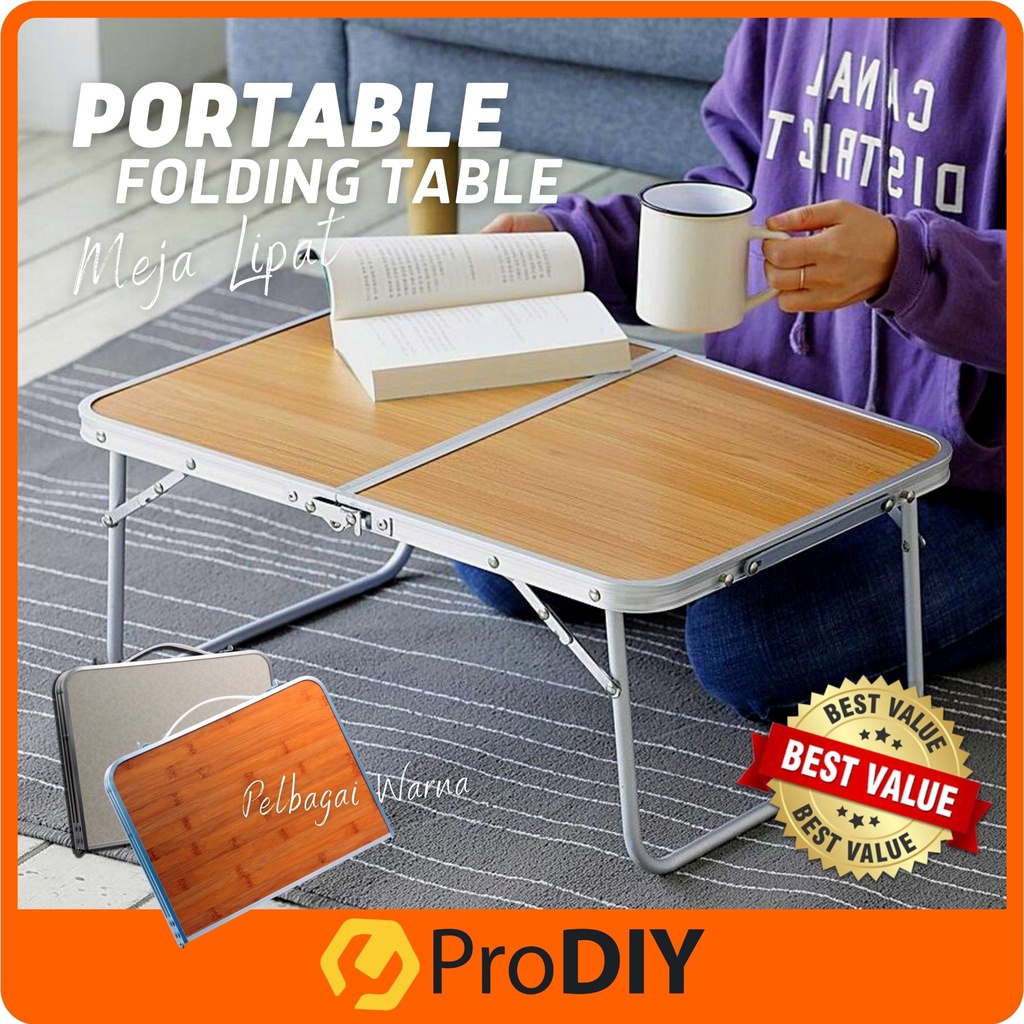 Folding Table 40cm x 60cm Multifunctional & Portable Foldable Table ...