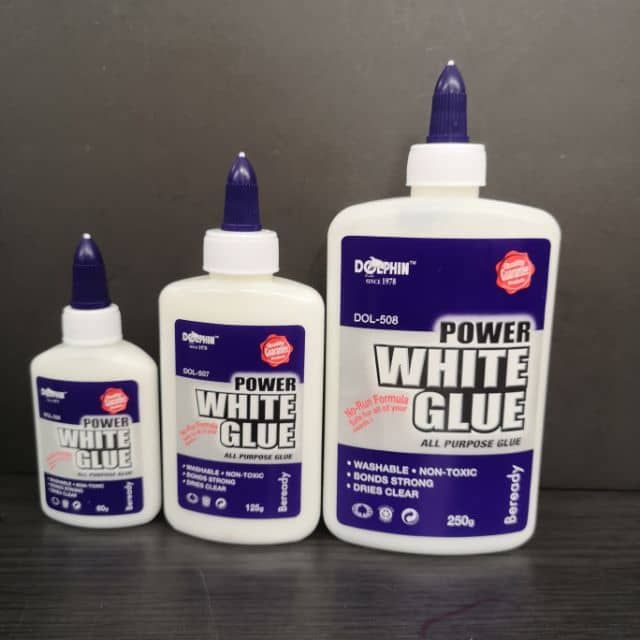 DOLPHIN GAM PUTIH / POWER WHITE GLUE | Shopee Malaysia