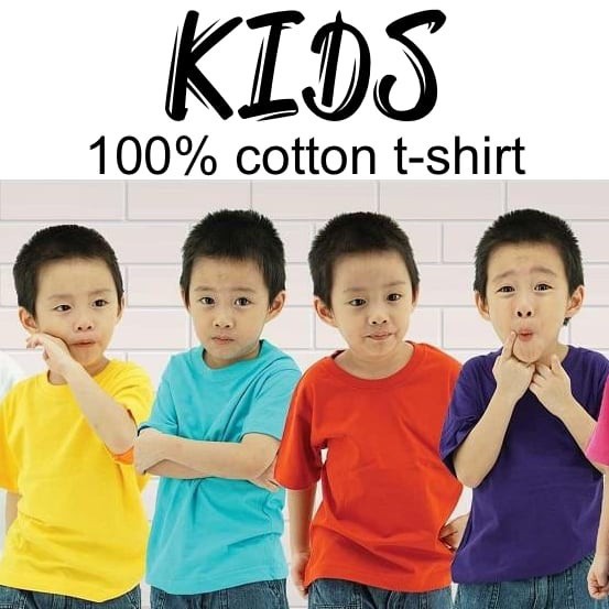 Foursquare Kids Short Sleeve Round Neck T-Shirt Asian Size 8 light ...
