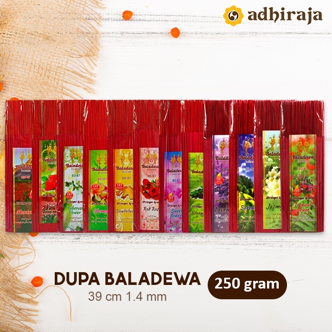 MERAH Red Baladewa Fragrant Prayer Incense / Hio 250 Grams | Shopee ...