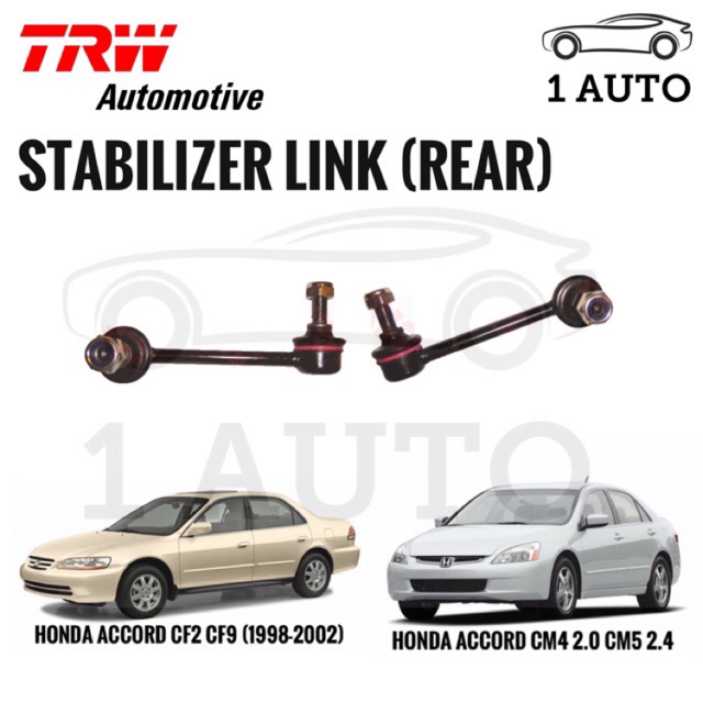 TRW REAR BELAKANG STABILIZER LINK for HONDA ACCORD CF2 CF9 CM4 CM5 CL7 ...