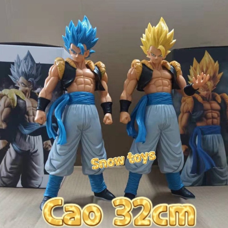 [FULL Box] Dragon Ball gogeta Nero Super Saiyan gogeta blue Model 32cm ...