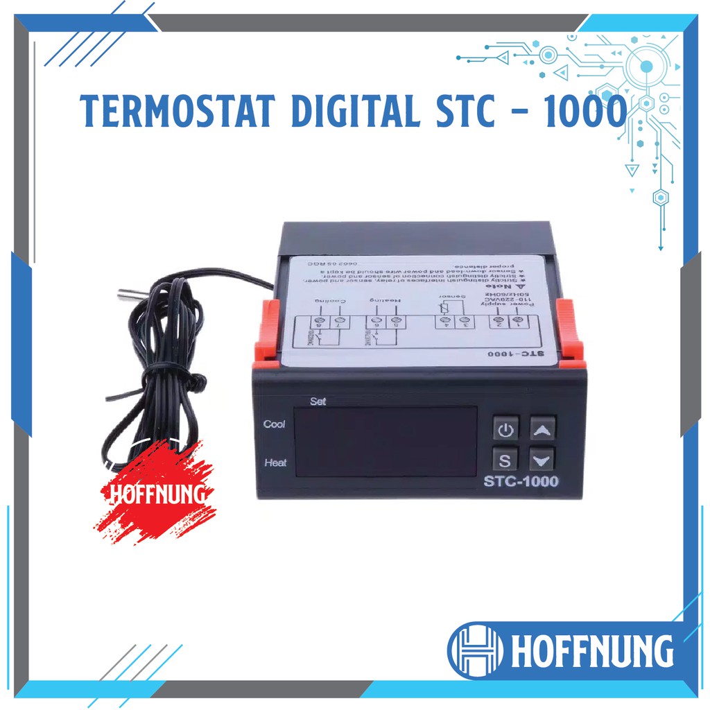 Digital Thermostat Stc-1000 220v AC Thermostat Temperature Control | Shopee Malaysia