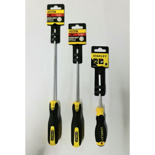 200mm/150mm/100mm/STANLEY SCREWDRIVER PH1(+)HEAD WITH MAGNET/PEMUTAR ...