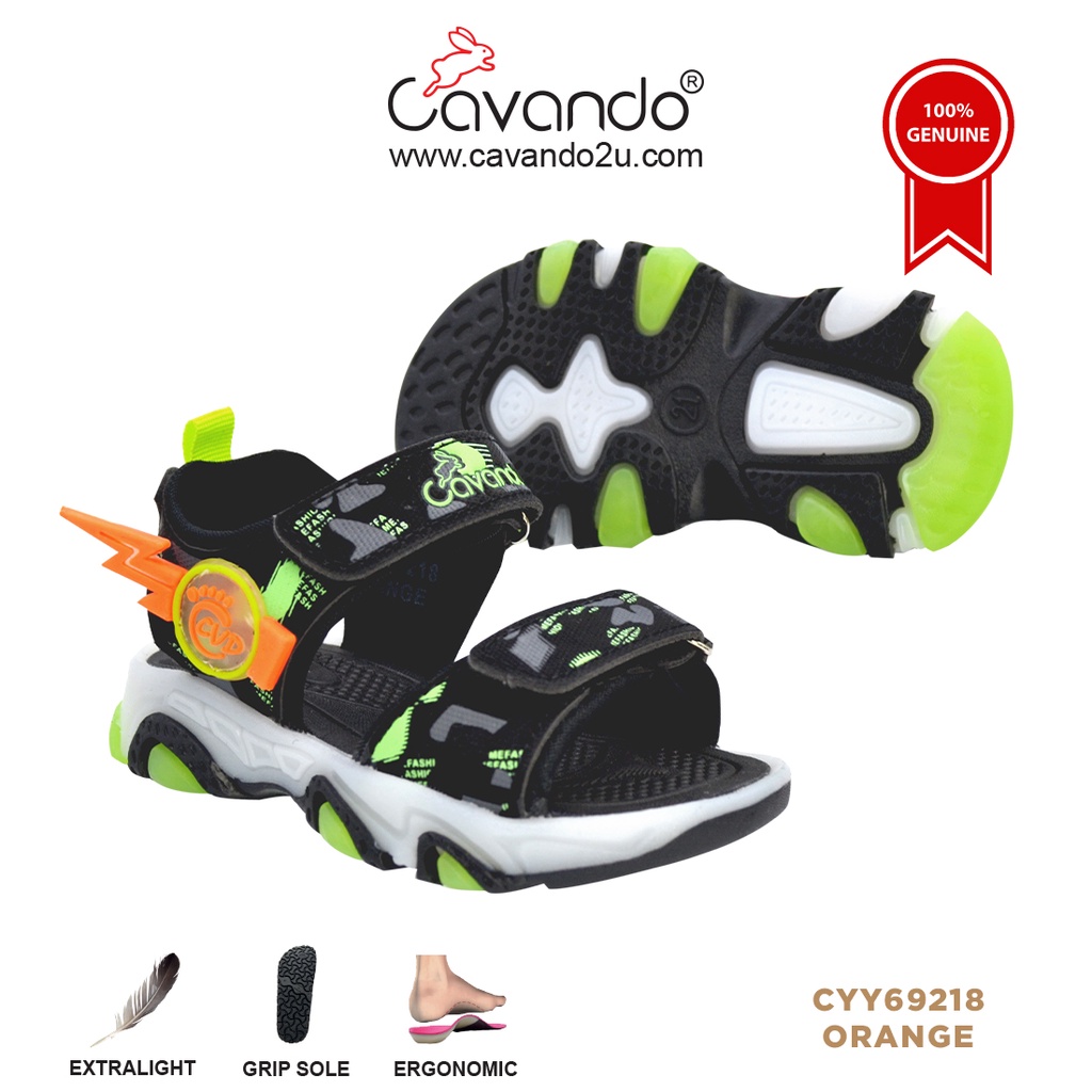 Cavando Toddler LED Sandals CYY69217/CYY69218 | Shopee Malaysia