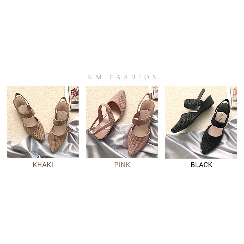 Malaysia Ready Stock - Tocang High Heel Wedges Shoes (Easy to clean ...