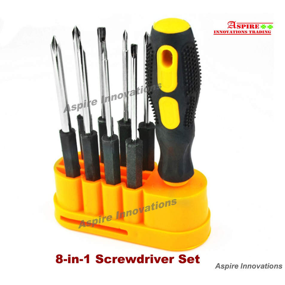 8-in-1 Screwdriver Set | Shopee Malaysia