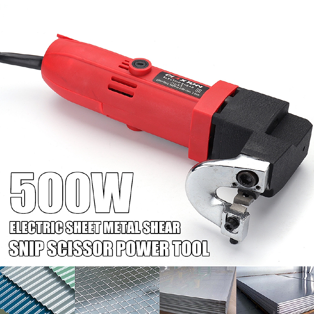220V 500W 2000r/min Professional Electric Sheet Metal Shear Snip ...