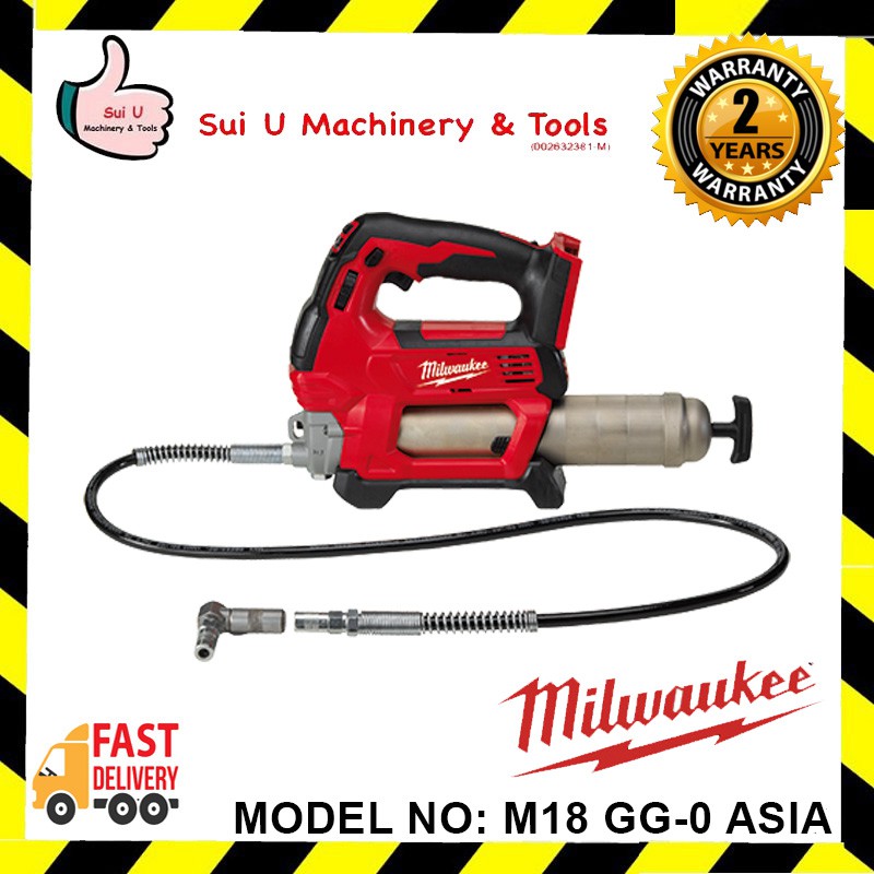 MILWAUKEE M18 GG-0 ASIA Grease Gun (Bare Tool) | Shopee Malaysia