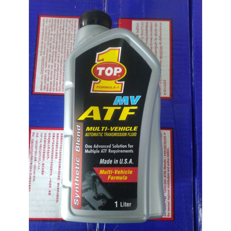 TOP 1 ATF Multi Vehicle Synthetic Blend | Shopee Malaysia