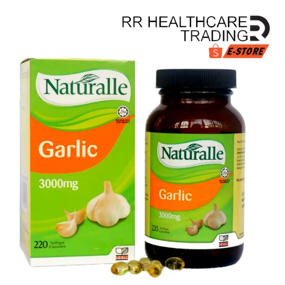 Naturalle Garlic 3000mg 220s (Exp 12/2025) | Shopee Malaysia