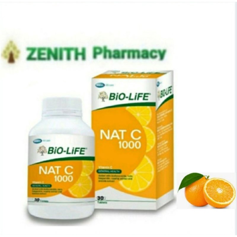BioLife Exp:06/2025 NAT C 1000mg 30's | Shopee Malaysia