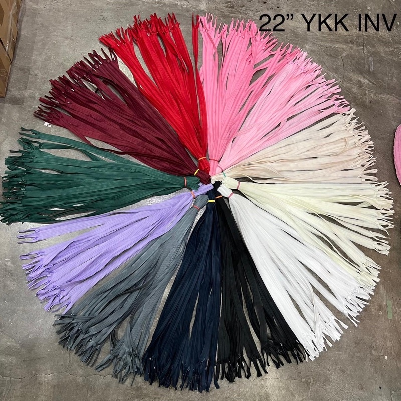 22” YKK Invisible Zipper (Per Piece) | Shopee Malaysia