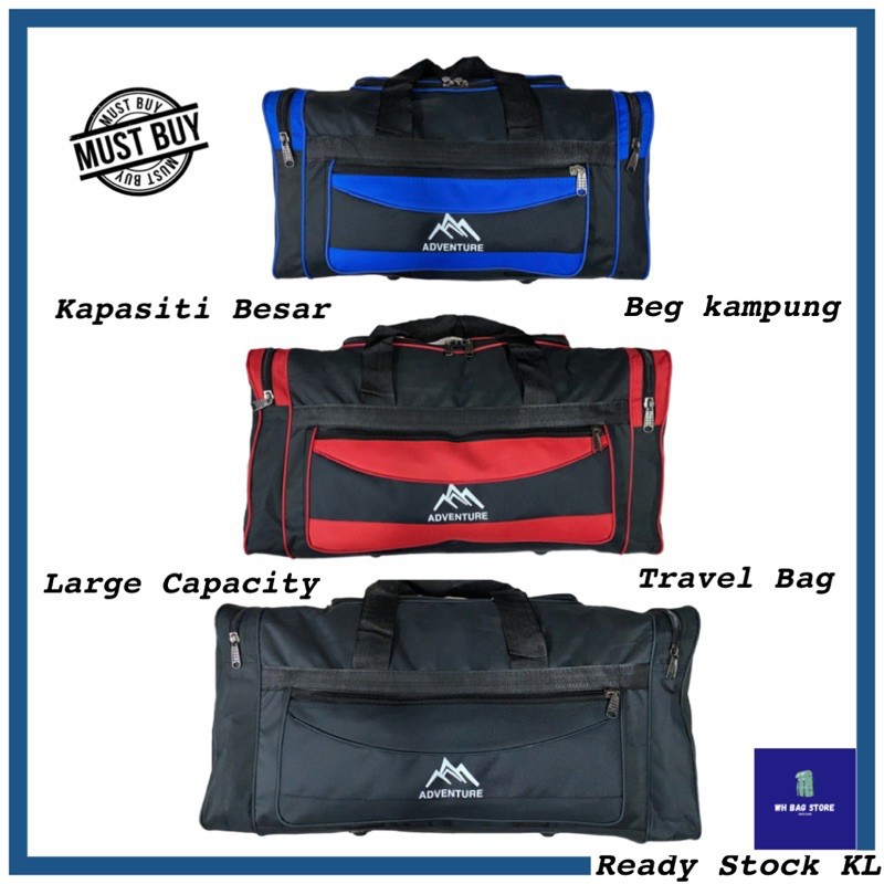 Beg Balik Kampung Besar Beg Kampung Tebal Kapasiti Besar Adventure ...