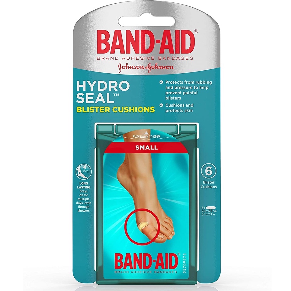 Band-Aid Hydro Seal Bandages | All-Purpose/ Large/ Blister Cushions ...