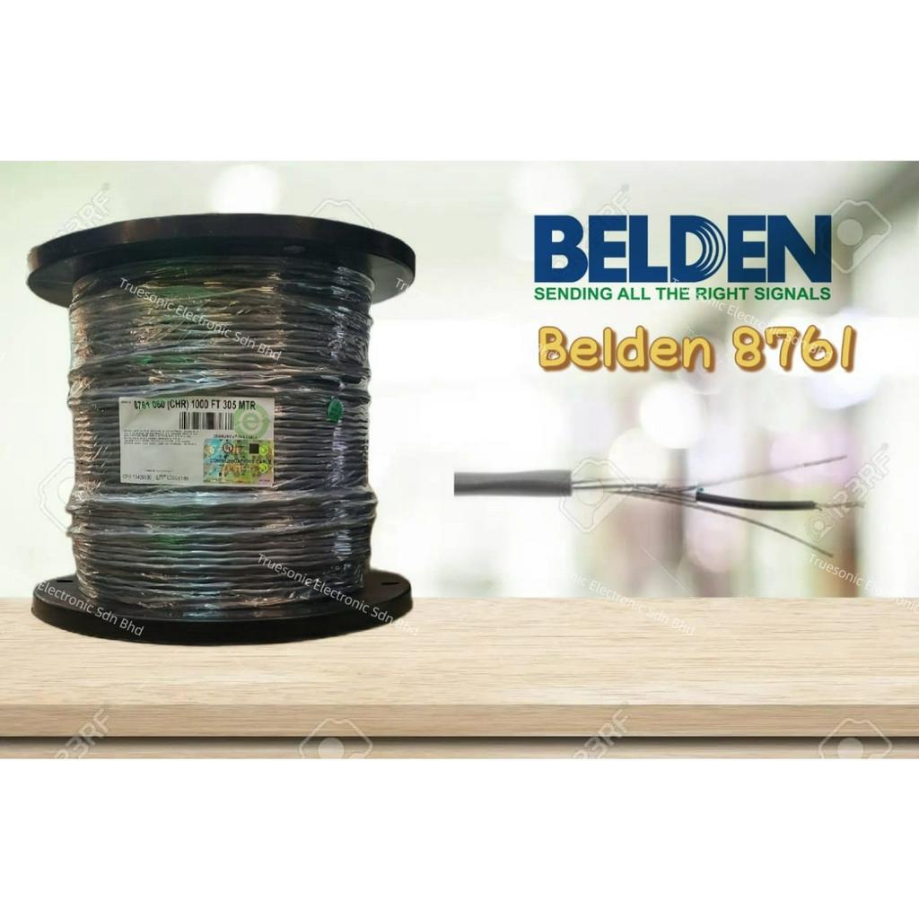 BELDEN 8761 22AWG 2 CORE SCREEN SIGNAL CABLE [LOOSE TYPE, PER METER ...