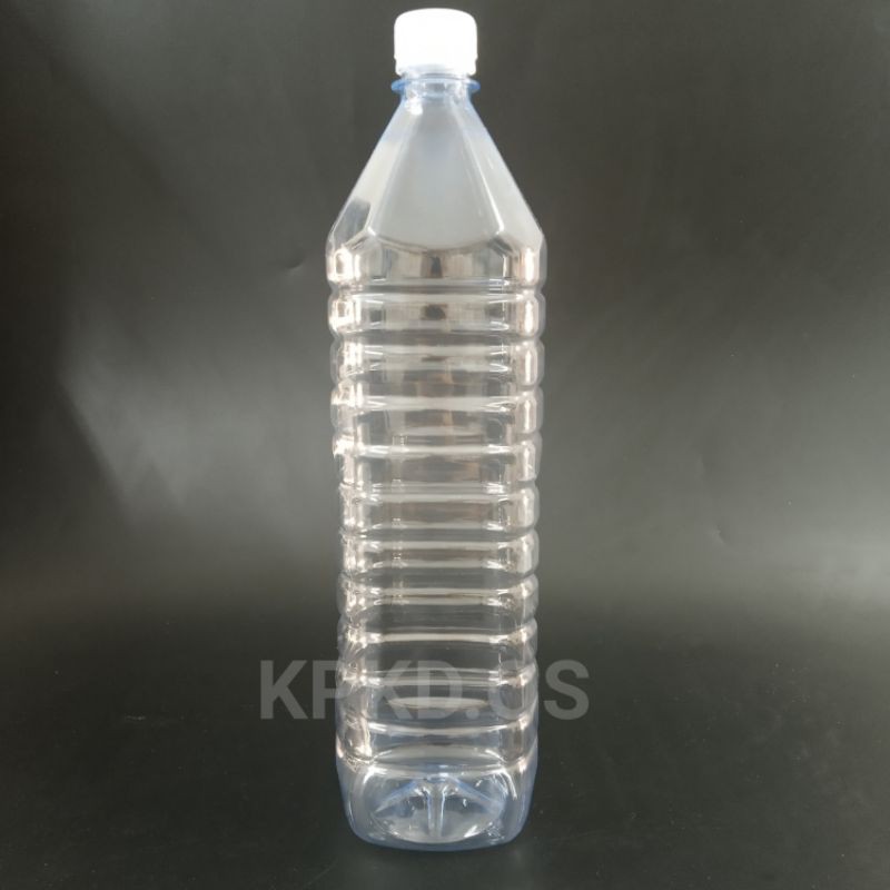 Empty Water Bottle 1.5L Air Botol Kosong include cap (ready stock ...