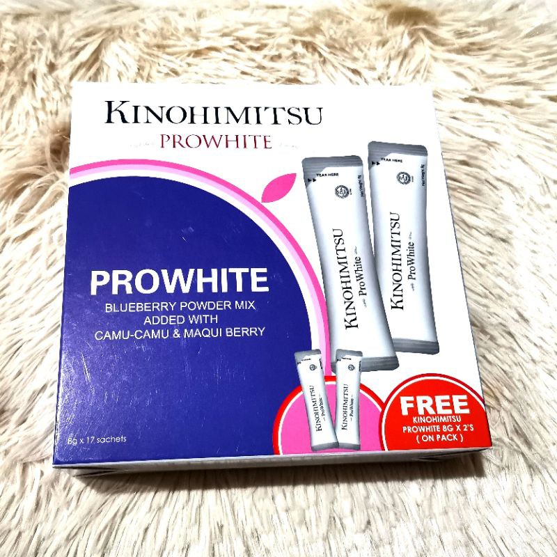 🔥Kinohimitsu Prowhite 15 Sachets (Free 2 sachet) EXP : 11/22 | Shopee ...