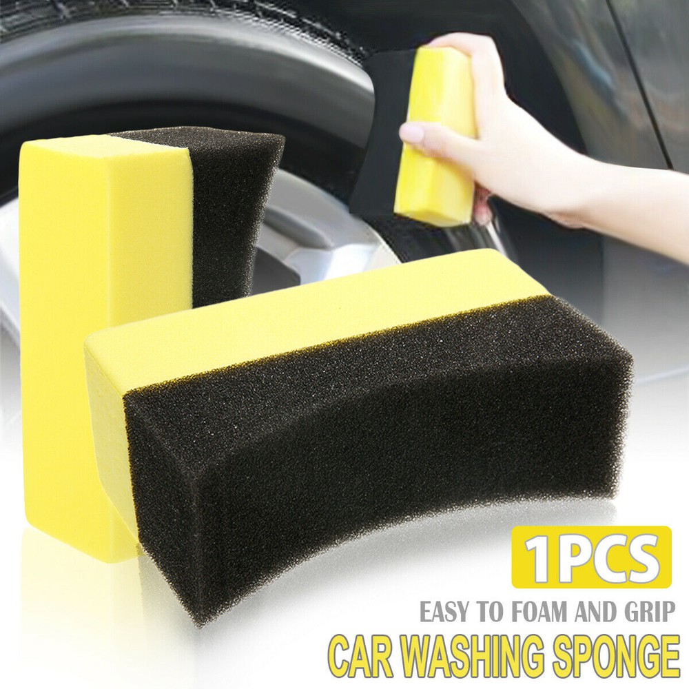 Car Sponge Wash Cleaner Kit Detailing Coating Wax Polish Cleaning Tools ...