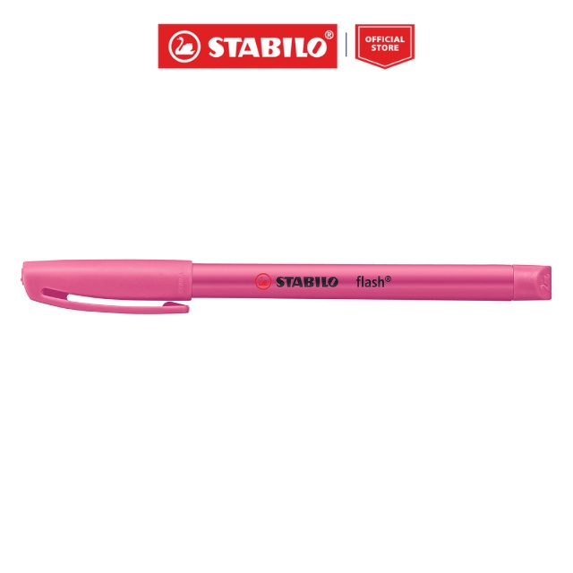 Stabilo Flash Highlighter Set - Yellow/Orange/Pink/Blue/Green/Red (6 ...