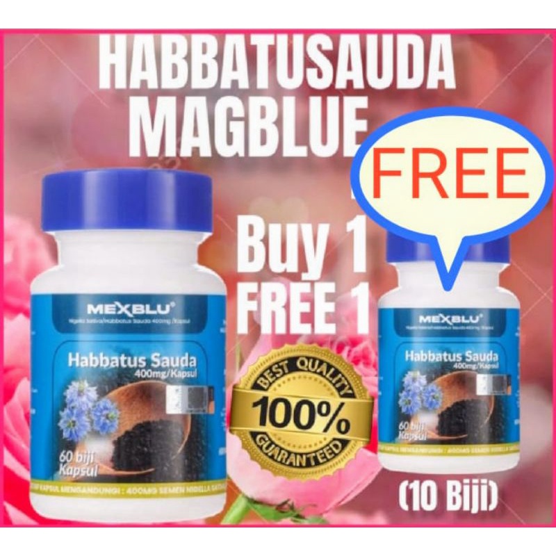 Habbatus Sauda Original MEXBLU 60 Kapsul ( Lulus KKM ) | Shopee Malaysia