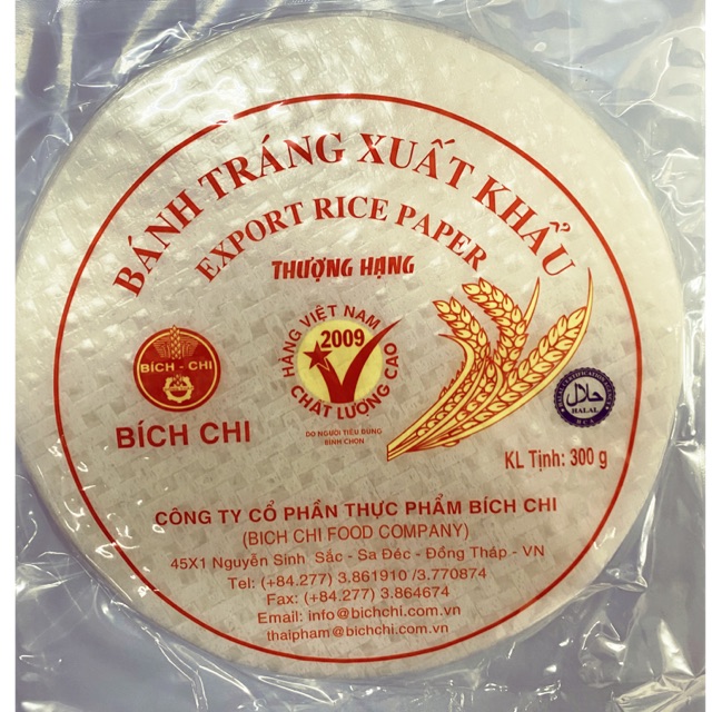 Bich Chi Vietnam Rice Paper 300g 22cm | Shopee Malaysia