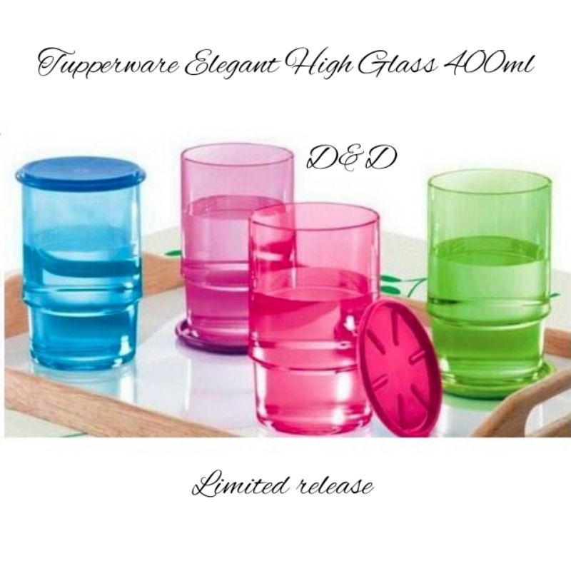 Tupperware Elegant High Glass | Tupperware Crystalline High Glass ...