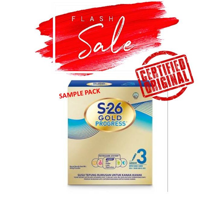[SAMPLE PACK] S26 Gold Progress Step 3 (200g) -Expiry June 2024 ...