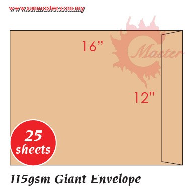 12" x 16" Giant Envelope (25s) | Shopee Malaysia
