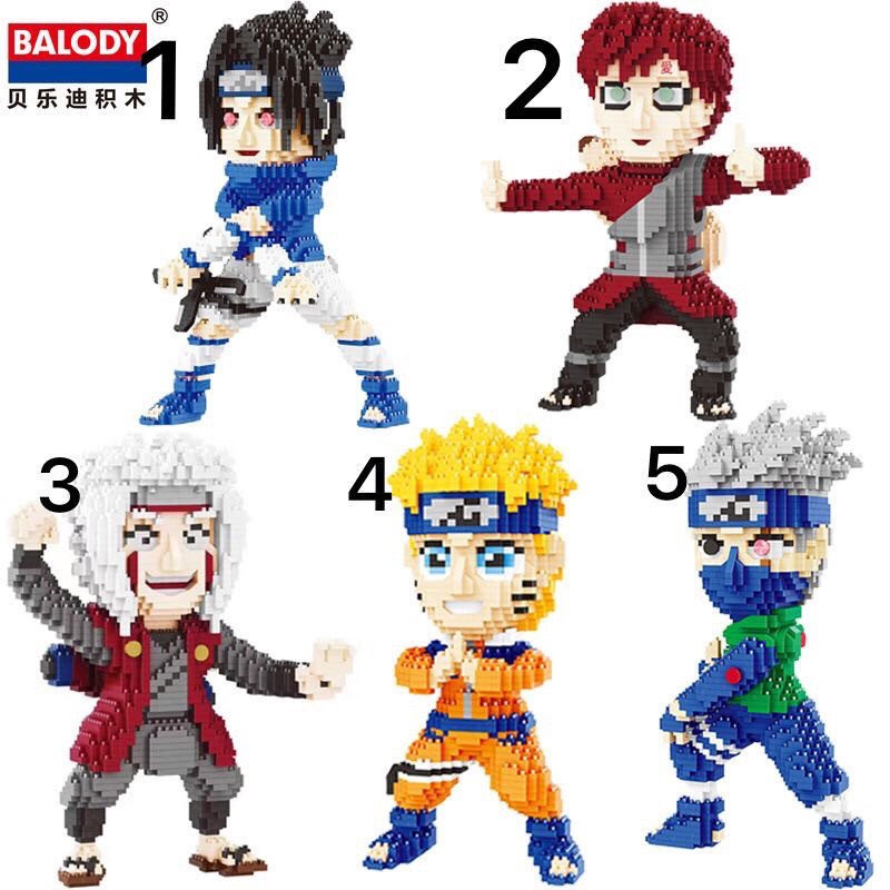 Lego Nano Building Blocks Naruto Complete The Puzzle. Nano Nano Easy ...