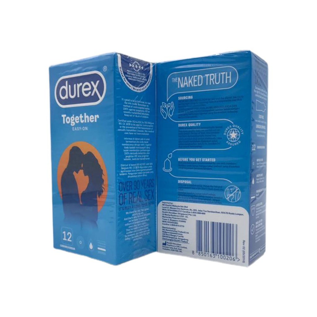 Durex Together Condom (12's) | Shopee Malaysia