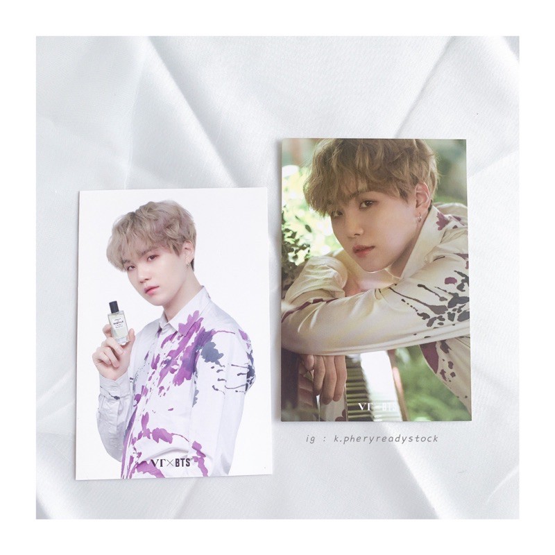 BTS x VT L'atelier des Subtils Perfume Photocard Set 防弹少年团 VT联名香水系列小卡 ...