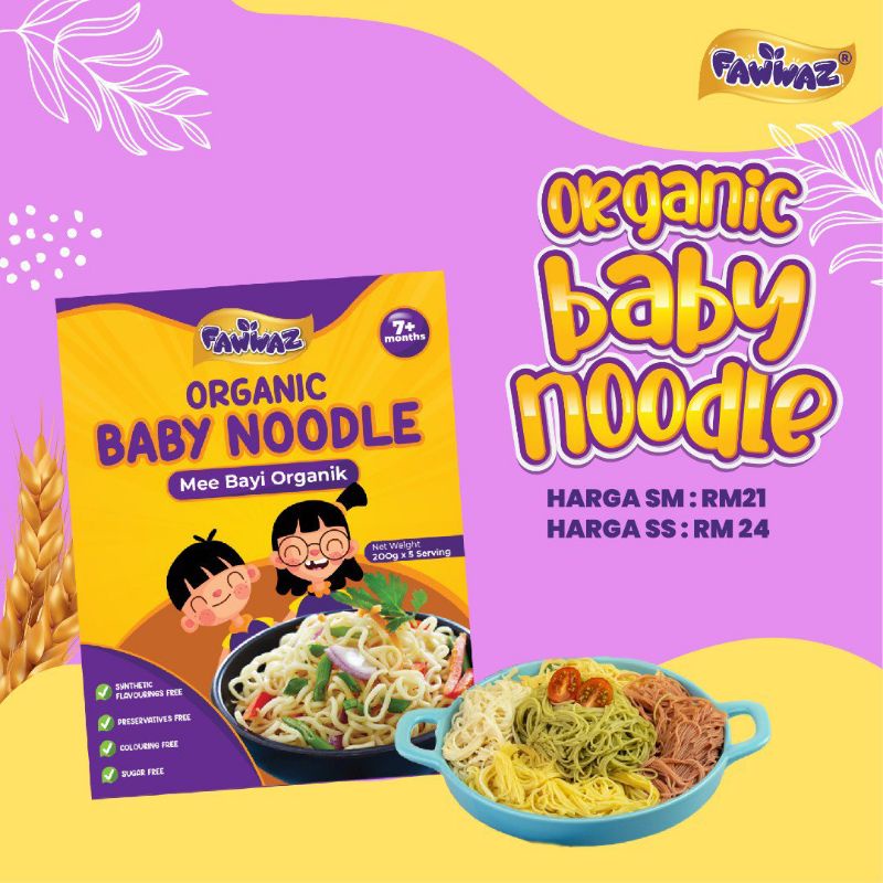 Organic Baby Noodles | Shopee Malaysia