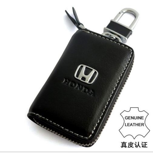 Honda Car Key Pouch / Key Chain / Key Holder Genuine Cow Leather (Type ...
