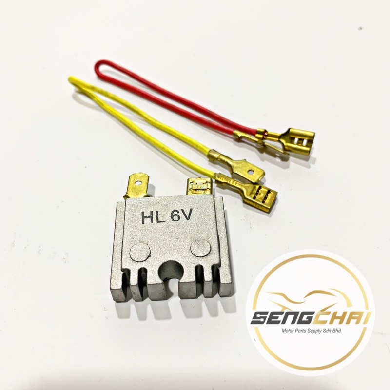 YAMAHA Y80 6V RECTIFIER STANDARD WIRE SOCKET STANDARD YAMAHA Y80 ...