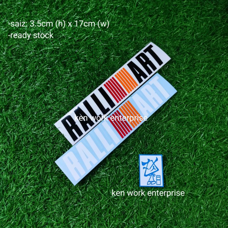 Sticker ralliart car sticker mirror sticker body sticker | Shopee Malaysia