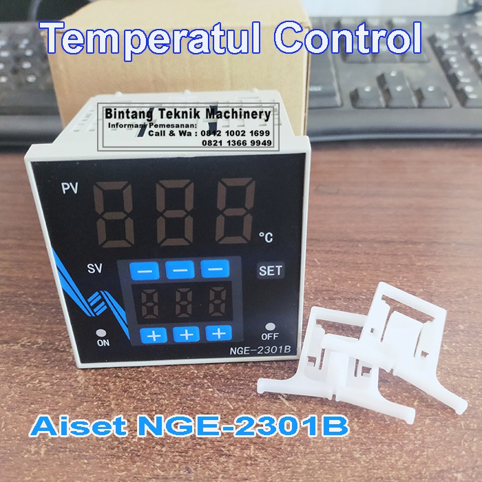 MESIN Aiset digital temperature control NGE-2301B Thermo control ...