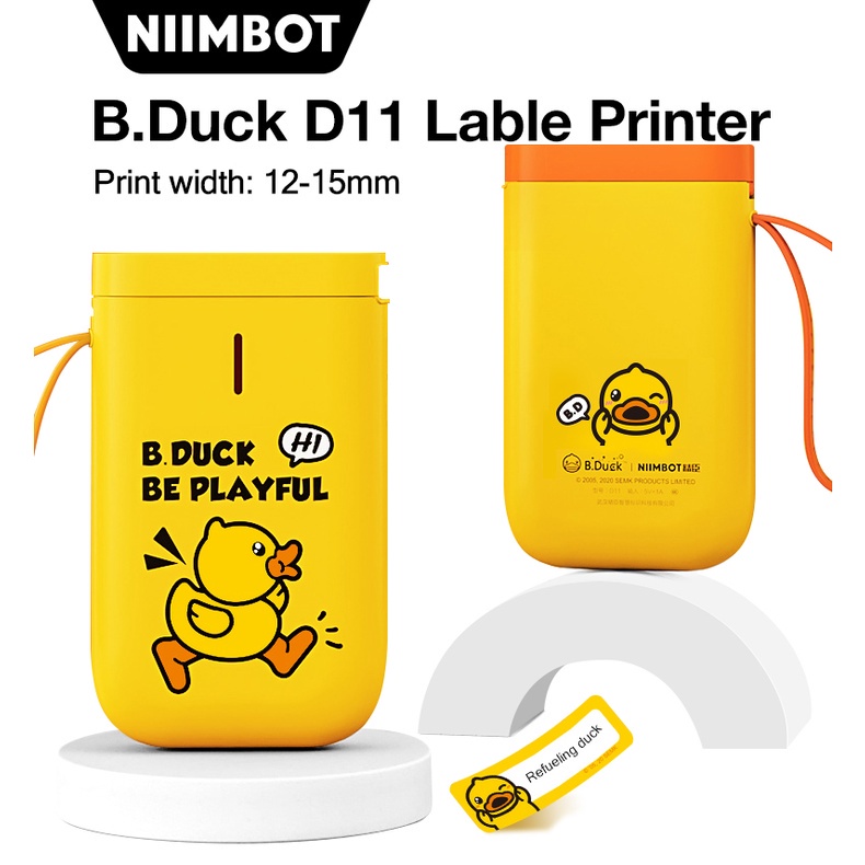 NIIMBOT B.Duck D11 Label Printer Thermal Wireless for Labeling, Filing ...