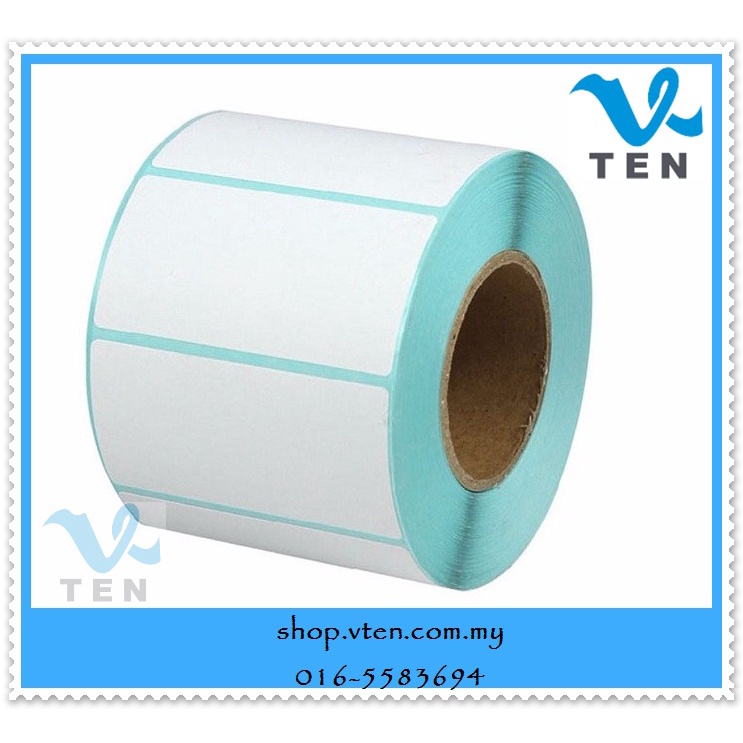 Thermal Sticker Barcode Price Label Product 热敏标签纸 30x20 40x20 40x30 ...