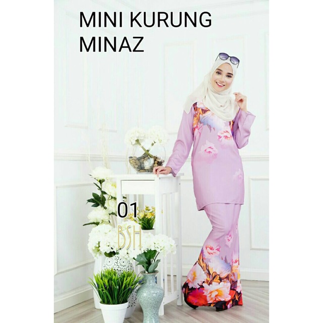 Mini Kurung Minaz 2017 | Shopee Malaysia