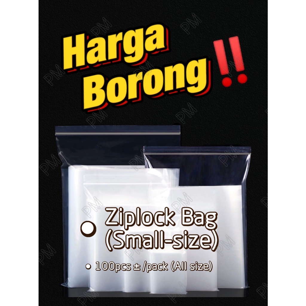 【READY STOCK‼️】Plastik Zip lock Berkualiti / Zip Bag /Zip Lock Bag ...