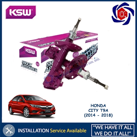 Honda City T9A Jazz GK T5A (2014 - 2018) KSW Absorbers KShowa Shock ...