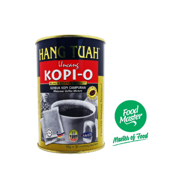 Hang Tuah Uncang Kopi-O Black Coffee Sachet (Tin Pack ) @ 10g x 30 bags ( Free Premium Packing ...