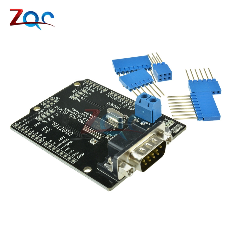 MCP2515 Can Bus Shield Board SPI Interface 9 Pins Standard Sub-D Connector Expansion Module DC 5 ...